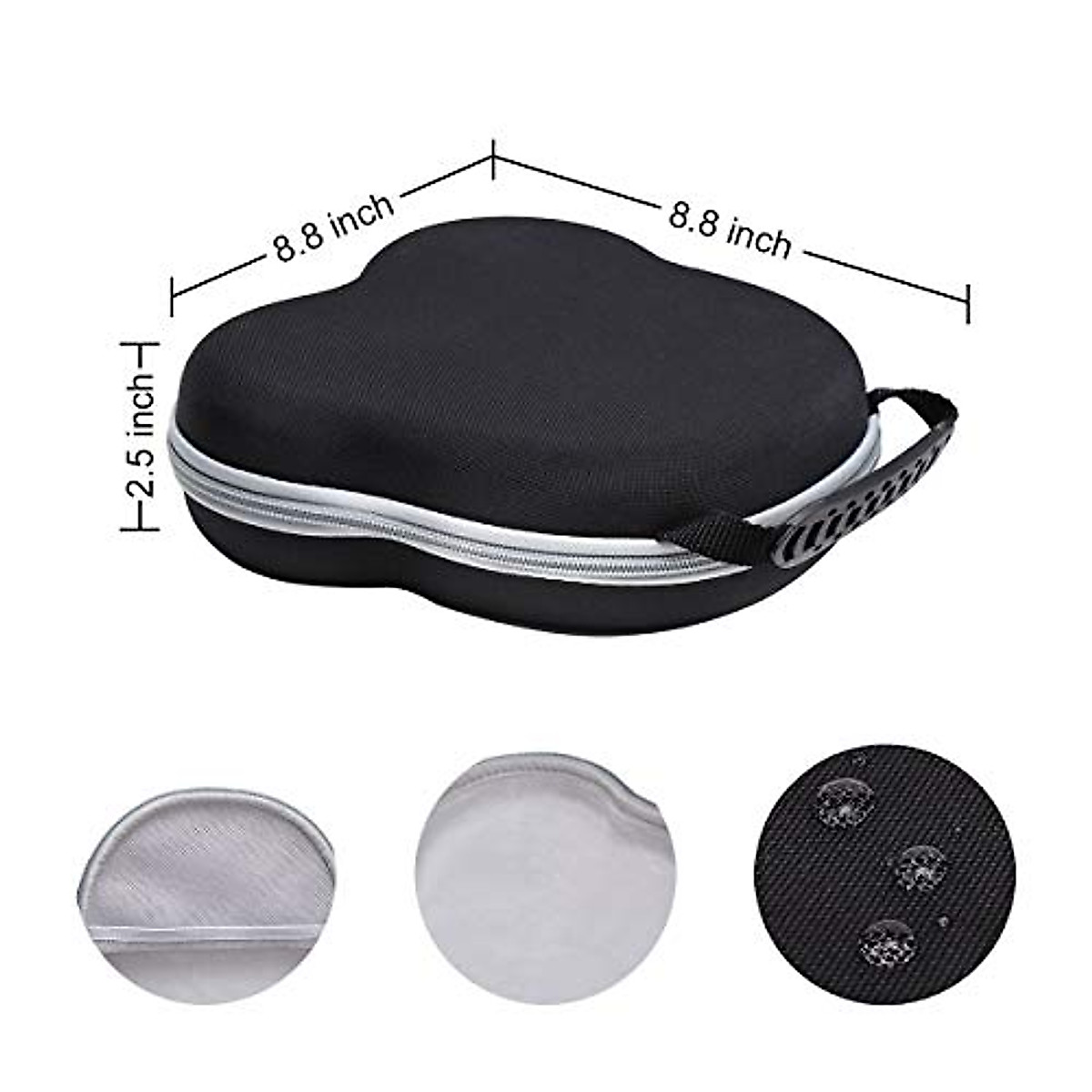 Aproca Hard Protective Travel Storage Case, for Pioneer DJ HDJ-X5 Professional DJ Headphones