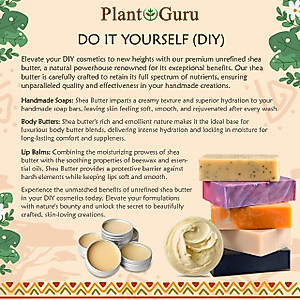 African Shea Nut Butter Oil 16 fl. oz. 100% Pure Natural Skin, Face, Hair Growth And Moisturizer. DIY Body Butters, Lotions, Creams, Lip Balm And Soap Making.