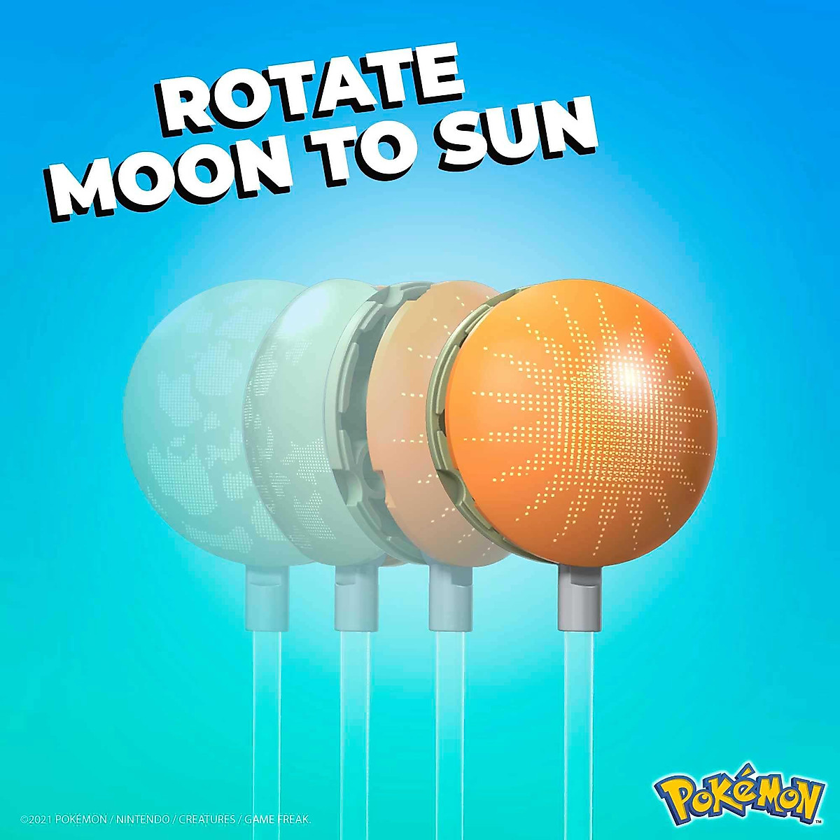 MEGA Pokémon Action Figure Building Toys, Umbreon & Espeon With 122 Pieces, 2 Poseable Characters, 4 Inches Tall, Gift Idea For Kids