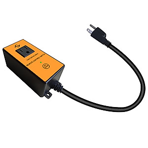 MIAOLINK 120v Automatic Vacuum Switch Wireless Remote Control Dust Collector Starter Outlet Switch (Battery Included) (120V)