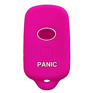 Rpkey Silicone Keyless Entry Remote Control Key Fob Cover Case protector Replacement Fit For Scion xA xB Toyota Celica Echo FJ Cruiser Highlander Prius RAV4 Tacoma Tundra Yaris HYQ12BBX (Violet)