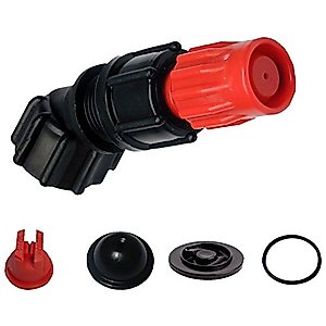 Solo 4900654-P Sprayer Elbow Nozzle Assembly Plus Standard Nozzle Assortment,Black
