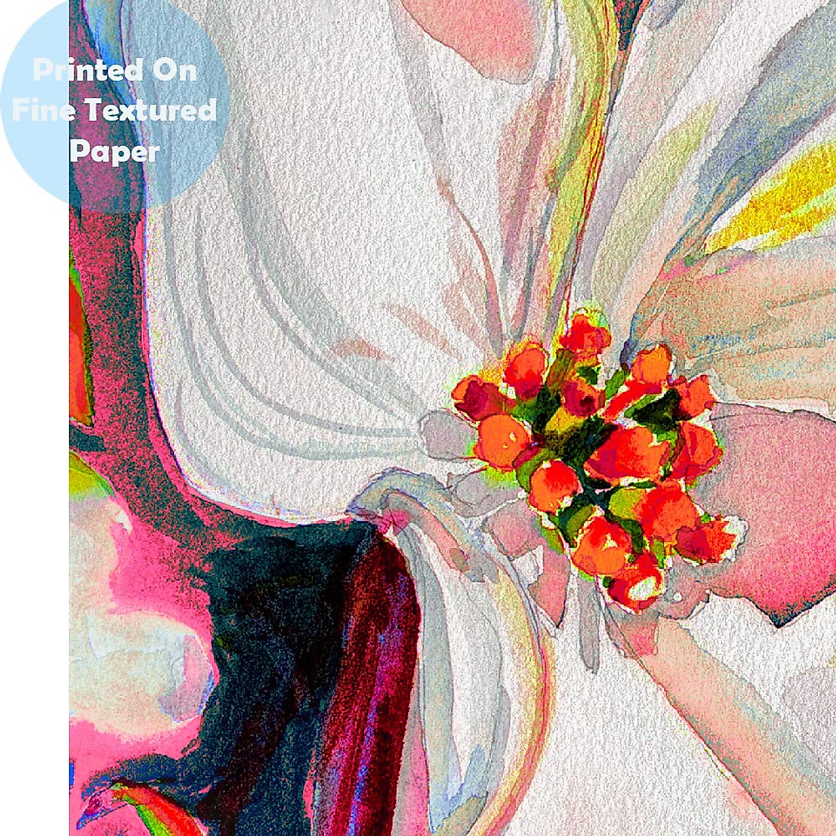 Wall Art Modern Flower Still Life Plant Magnolia Print Glam Modern Art Poster Print Designer Brand