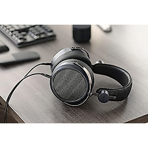 DROP + HIFIMAN HE-X4 Planar Magnetic Over-Ear & Open-Back Headphones with Detachable Cables, High Sensitivity, Easy to Drive, Midnight-Blue