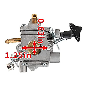 partszen C1Q-S183 Carburetor for Stihl BR500 BR500Z BR550 BR600 Backpack Blower with Spark Plug