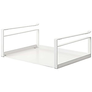YAMAZAKI home 2443 Shelf Storage Rack-Cabinet Organizer, One Size, White