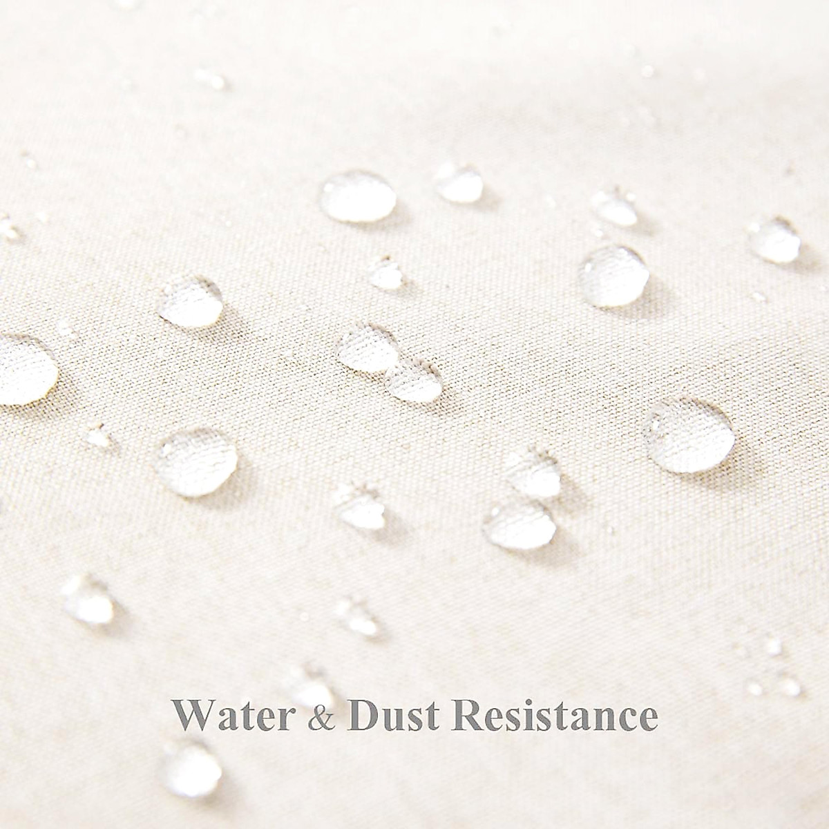 Yaofavo Outdoor Pillow Covers Set of 2, Waterproof Boho Farmhouse Throw Pillow Covers Geometric Pillow Cases for Patio Garden(Black&Cream White-10, 18x18 Inch)