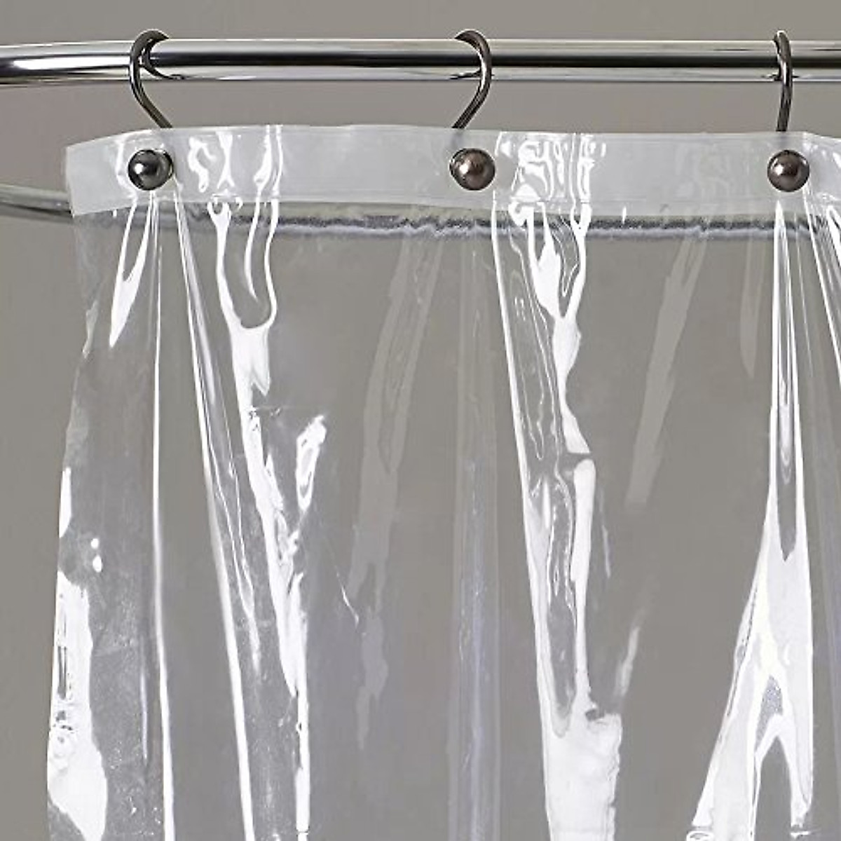 Sweet Home Collection 10 Gauge Vinyl Shower Curtain 72" x 72"