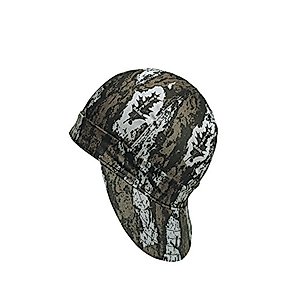 Mutual Industries 00338-00000-0750 Kromer Bark Camo Style Welder Cap 7 1/ 2, Cotton, Length 5", Width 6"