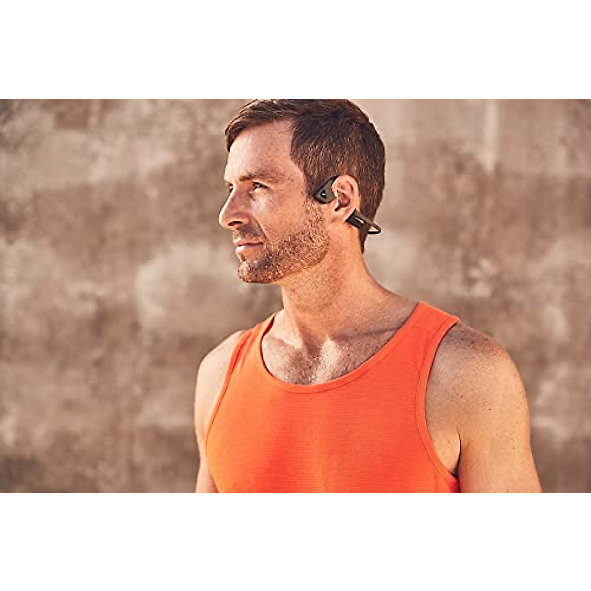Aftershokz Air Bone Conduction Wireless Bluetooth Headphones, Slate Grey