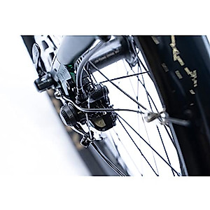 RITEWAY Bicycle Fender, Double Stay Cloth Bike Full Fender, Mud Flap, Front and Rear Set, for 20 Inches (ETRTO406/451), Width 2.4 inches (60 mm), Gloss Black