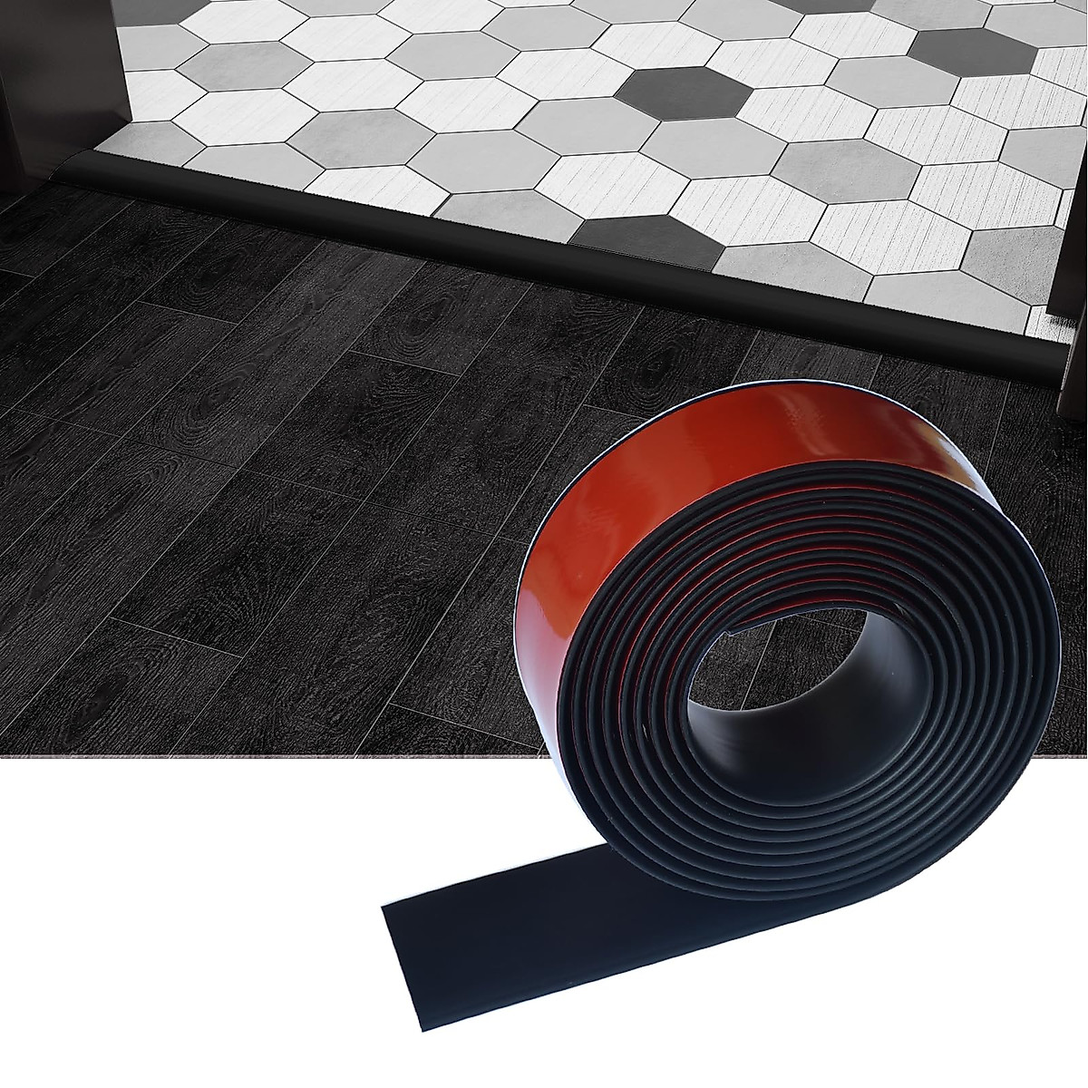 Floor Transition Strip Self Adhesive Floor Vinyl Floor Edge Trim Laminate Floor Gap Covering Joining Strip