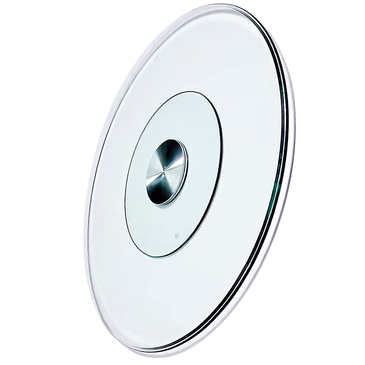 Lazy Susan,Tempered Glass Rotating Tray Tempered Glass Round Turntable Rotating Serving Tray Tempered Glass Lazy Susan for Dining Table Rotating Tray Glass Serving Plate (31 inch)
