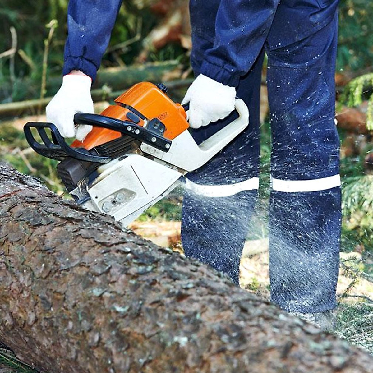 Amariver White Cotton Gloves, 6 Pairs 9.4'' Extra Large Size 12 Pcs Gloves