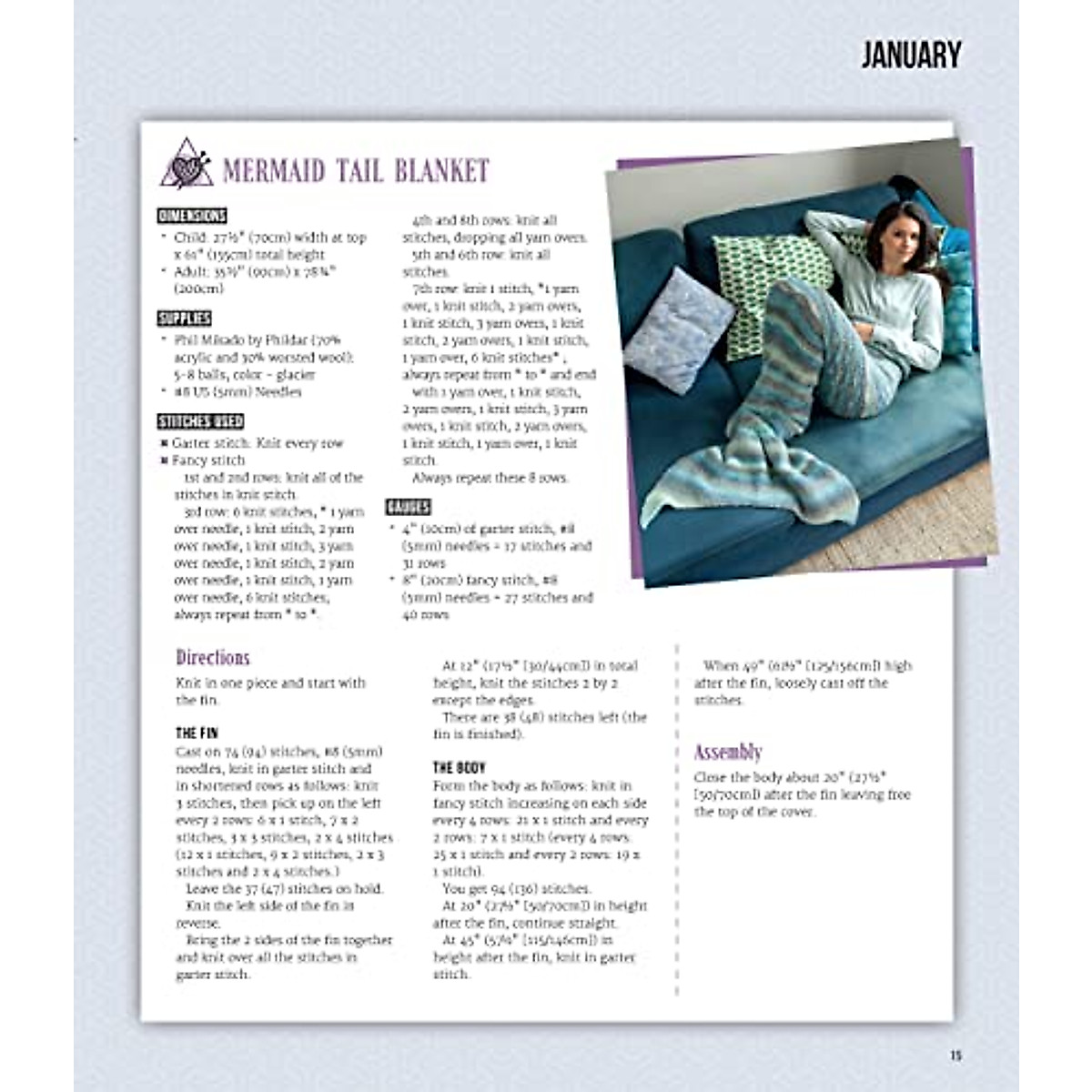 Knitting Almanac: Projects, Stitches, Lessons, Tips, and Tricks for Knitting Through the Year (Landauer) Over 100 Projects for Baby Clothes, Home Decor, Holiday Decorations, Toys, Recipes, and More