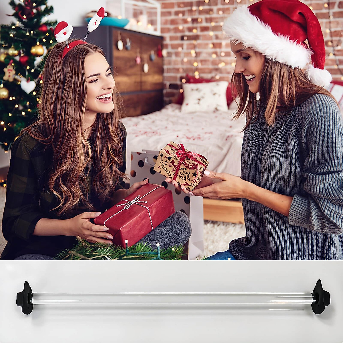 TIFFYONEK Yarn Spinner Compatible With Bogg Bag, Acrylic Yarn Holder With 2 Pcs Straw Covers, Yarn Holder for Crocheting and Knitting Gift for Craft Lover