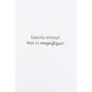 Greeting Card Every Day Should Have A Little Ooh La La In It - Hope Your Birthday Is Magnifique Paris Eiffel Tower Parisian French Themed