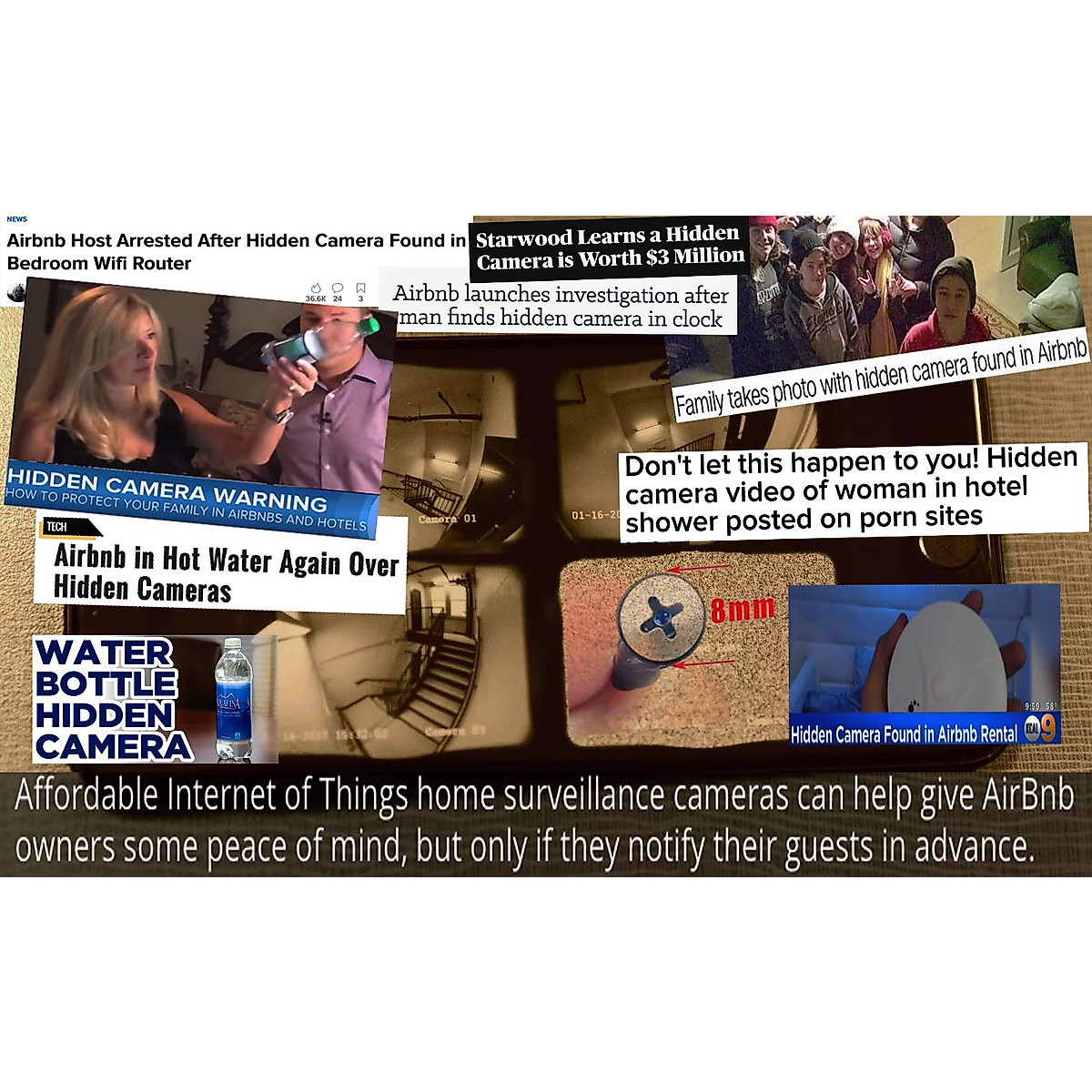 Mic-Lock Camera Finder - Anti Spy Hidden Camera Detector - Secure Business Meetings, Hotels & Vacation Rentals (Black)