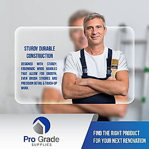 Pro Grade - Chip Paint Brushes - 96 Ea 2 Inch Chip Paint Brush