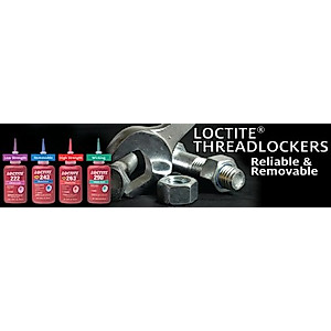 Loctite 242 Multi-Purpose Medium-Strength Threadlocker Small-Job Pack 1/2ml - 10 Pack