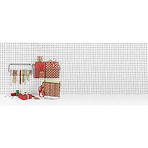 Spectrum Diversified Paper Holder & Organizer, Wall Mount or Countertop Display Perfect for Gift Bags & Wrapping Stations, Grocery Bag Holder, Sponge Cradle, Chrome