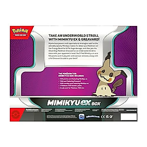 Pokemon TCG: Mimikyu ex Box