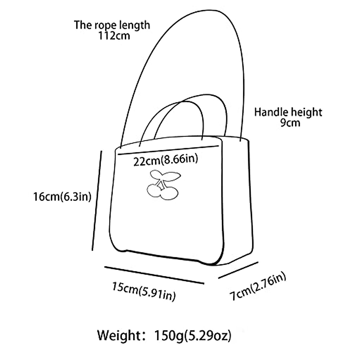 Straw Bags for Women Summer Beach Bag Handwoven Tote Bag Crossbody Bag Boho Style Clutch Purse for Travel Daily Use-White