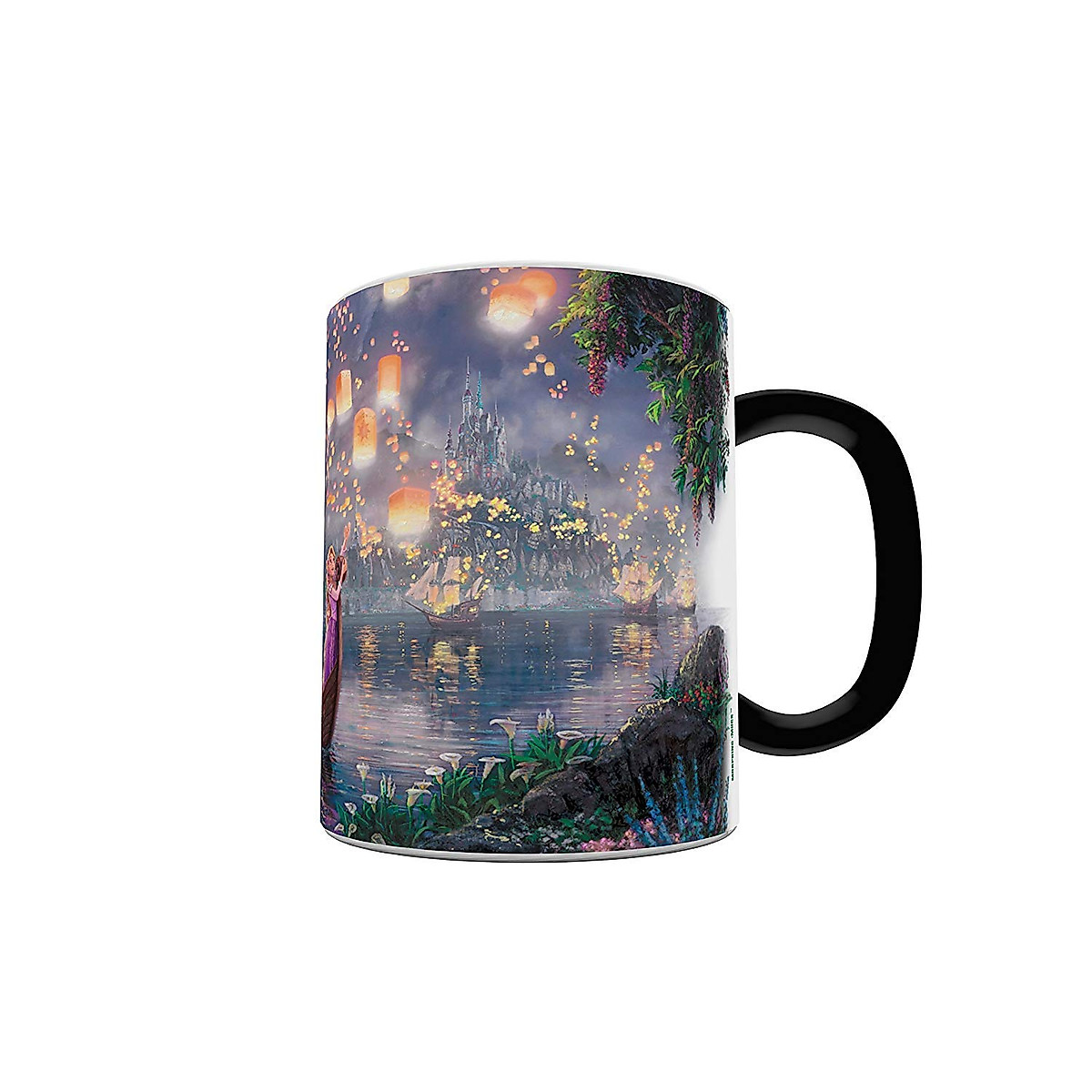 Disney - Tangled - Rapunzel - I See the Light - One 11 oz Morphing Mugs Color Changing Heat Sensitive Ceramic Mug – Image Revealed When HOT Liquid Is Added!