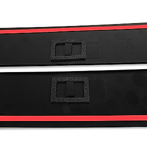 RANSOTO 926-446 B Pillar Door Trim Compatible with 2008-2020 Chrysler Town Country, Dodge Grand Caravan Driver & Passenger Side Windshield Outer Molding Replaces 926-445 5020664AA