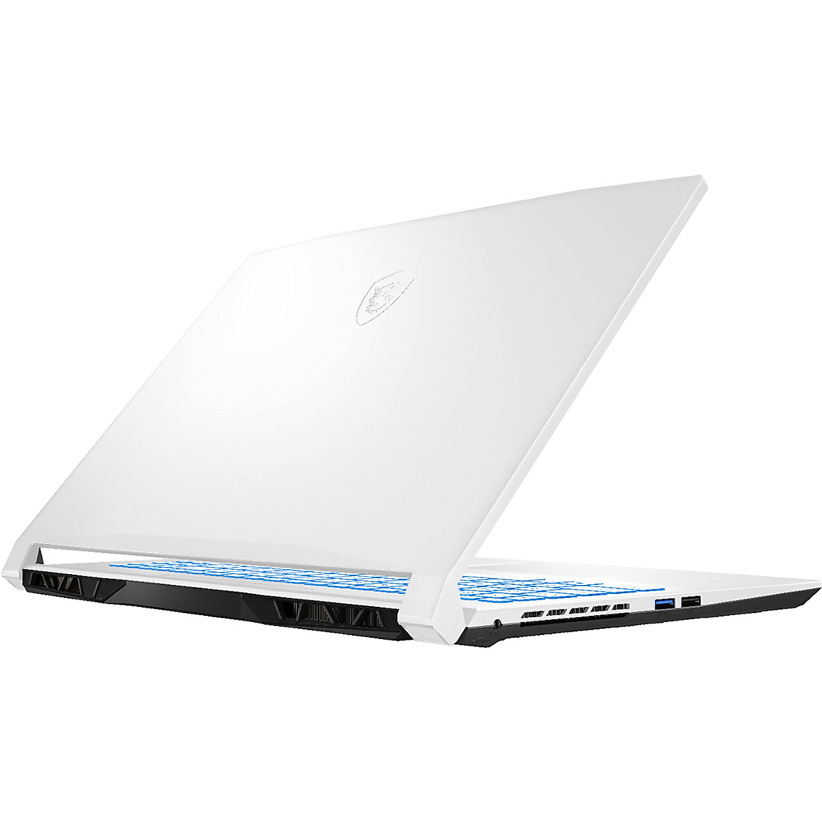 MSI Sword Thin Bezel 15.6" Core i7-11800H 144Hz Full HD IPS-Level Gaming Laptop NVIDIA GeForce RTX 3050Ti Max Performance Wi-Fi 6 White - w/HDMI Cable (8GB Memory, 512GB PCIe SSD)