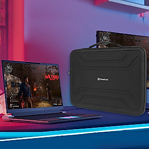 Smatree 16 inch Laptop Sleeve Hard EVA Shell Case for Alienware x16 R1 Gaming Laptop 16inch, for Alienware m16 R1 Gaming Laptop 16inch Laptop case（Not Fit with Alienware m16 R2 !）