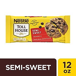 Nestle Toll House Semi Sweet Chocolate Chips, 12 Oz
