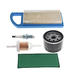TINVHY M149171 Air Oil Filter Tune Up Kit Replacement for John Deere 115 102 105 115 L100 LA105 LA110 LA115 GY20573 M149171 Z225 for Stens 102-875 for Oregon 30-122 Lawn Tractor Mower