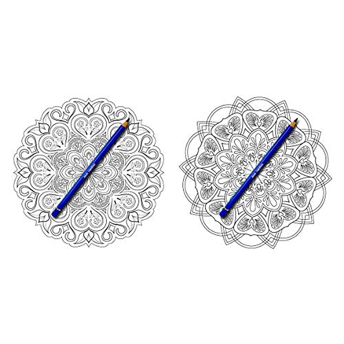 The Art of Mandala 2: Adult Coloring Book Featuring Calming Mandalas designed to relax and calm