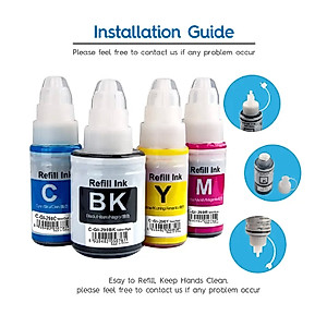 Ink for Canon Pixma G1200 G4210 4210 G3200 Printer