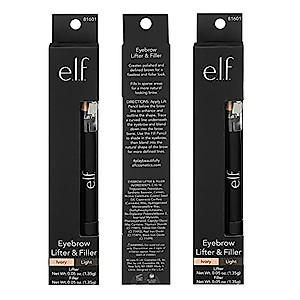 Pack of 3 e.l.f. Eyebrow Lifter & Filler, Ivory/Light 81601