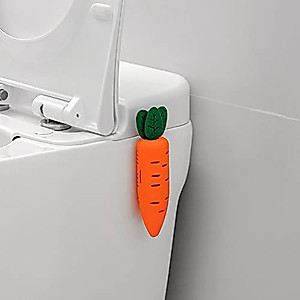 CLISPEED 2 Set Fridge Deodorizer Fresheners Smell Odor Eliminator Cute Carrot Closet Deodorizer Refrigerator Freezer Deodorizer Absorbers Remover for Fridge Car Wardrobe