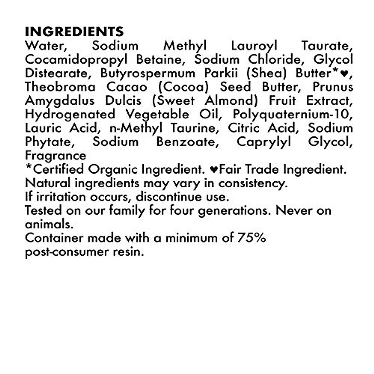 SheaMoisture Body Wash Extra Dry Skin Replenishing Cocoa Almond Cruelty Free Body Wash Made with Fair Trade Shea Butter 19.8 oz