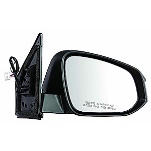 DEPO 312-5431R3EFH Toyota RAV 4 Passenger Side Power Heated Mirror (13-14 With Signal Without Blind Spot Detector Paint To Match)