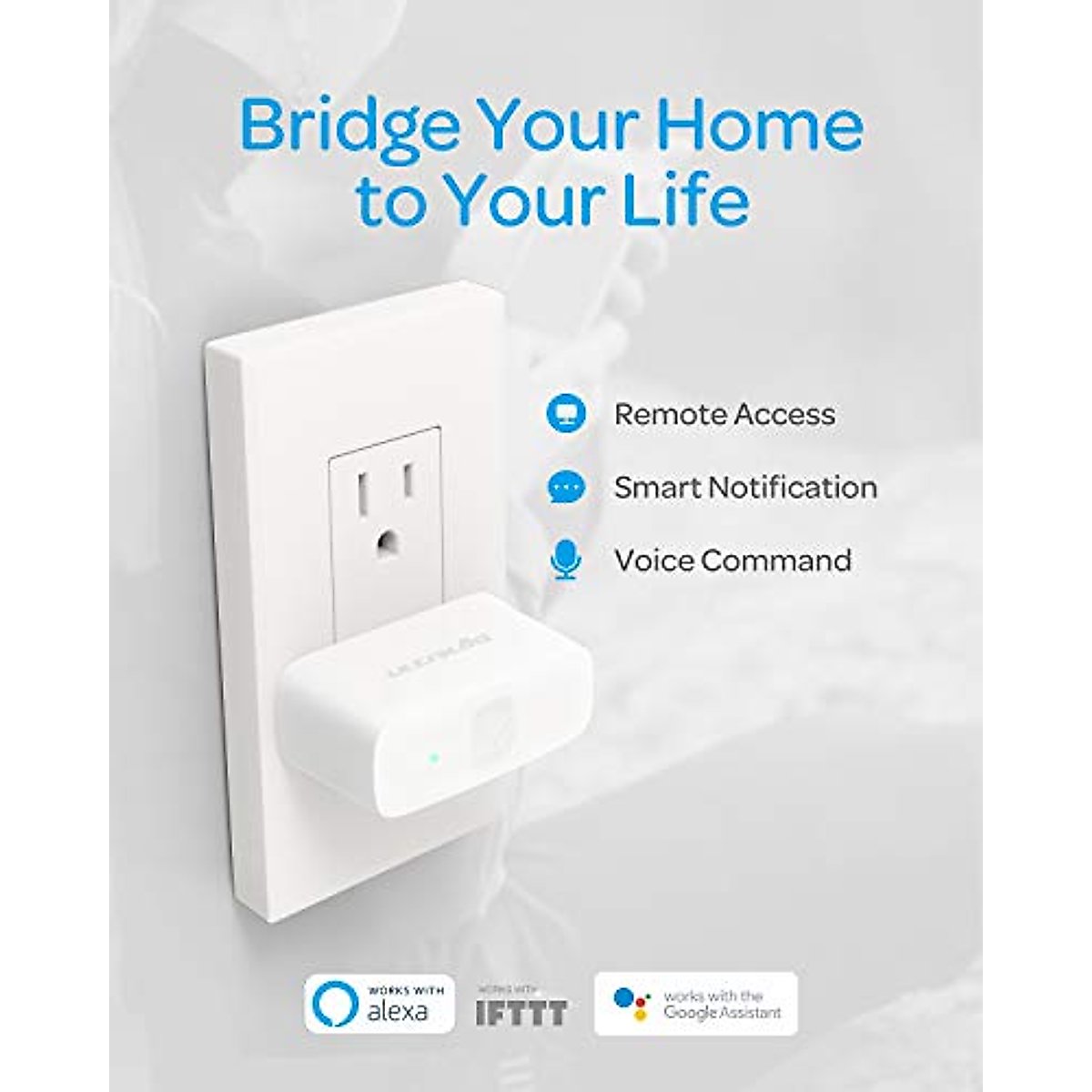 ULTRALOQ UL3 BT (2nd Gen) Smart Lock + Bridge WiFi Adaptor, 5-in-1 Keyless Entry Door Lock with WiFi, Bluetooth, Biometric Fingerprint and Touch Keypad, Smart Door Lock Latch Edition (Satin Nickel)