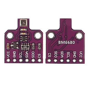 ACEIRMC BME680 Digital Temperature Humidity Pressure Sensor Breakout Board Compatible for Arduino Raspberry Pi ESP8266 3~5VDC BME680 (3pcs)