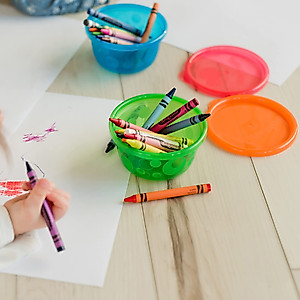 The First Years Take and Toss Toddler Feeding Set — Includes Dishwasher Safe Toddler Bowls, Toddler Snack Cups, Toddler Forks and Spoons, and Toddler Sippy Cups with Snap-On Lids — 28 Count