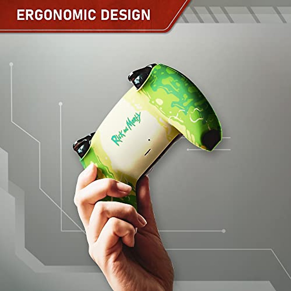 Dyeport Original PS-5 Controller compatible with Play-Station 5 Console | Custom PS-5 Wireless Controller | Printed in USA with Advanced HYDROGRAPHIC Technology (NOT JUST A SKIN or DECAL)