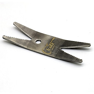 Guitar Bass Spinner Wrench Stainless Steel Spinner Wrench Microfiber Suede Backing for Switch Knob Tuner Guitar Parts & Accessories