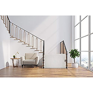 The Stair Barrier Banister to Banister No Drill Baby Gate for Stairs - Fabric Excellence Easy Setup Maximum Security with Portable Pet Gate for Stairs - Climb-Proof Neat and Tidy Fabric Baby Gate