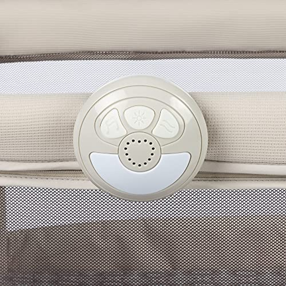 Safety 1st Rest-and-Romp Play Yard, Easily converts from Bassinet to Play Yard, Dunes Edge