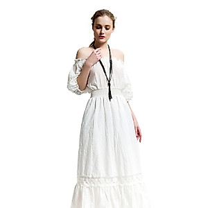 Vintage Style Charcoal Black Long Multitier Beaded Womens Necklace Jewelry (Long - 31")