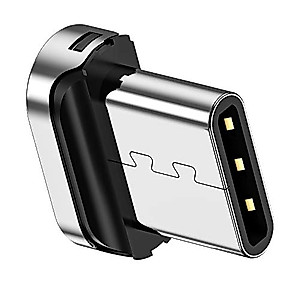 KUULAA 3 Pack Magnetic Charging Cable 7 pin Type-C Tips,Fast Charging Compatible with Samsung/Tablet