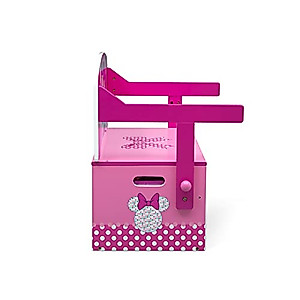 Delta Children Kids Convertible Activity Bench - Greenguard Gold Certified, Disney Minnie Mouse