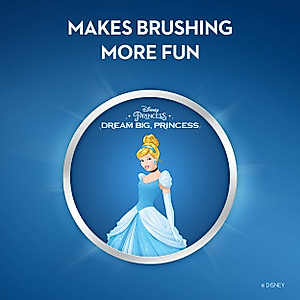 Oral-B Kids Extra Soft Replacement Brush Heads featuring Disney Princesses, Ages 3+, 2 count